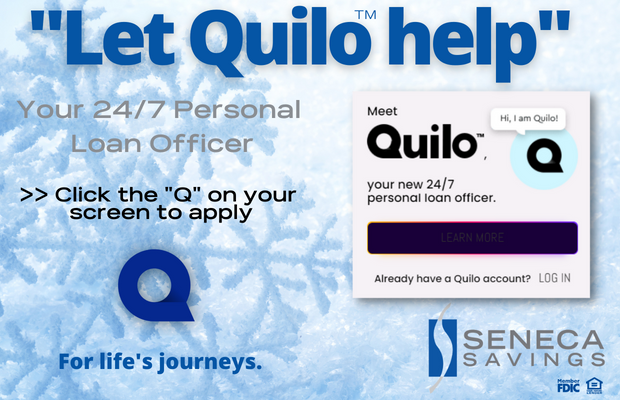 Seneca Savings | Personal loans, car loans, mortgages..